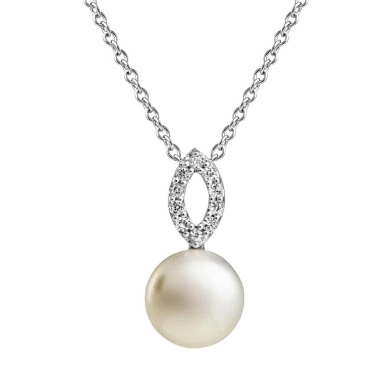 Isle of Wight Pearl - Amberley Open Cluster Pearl Pendant
